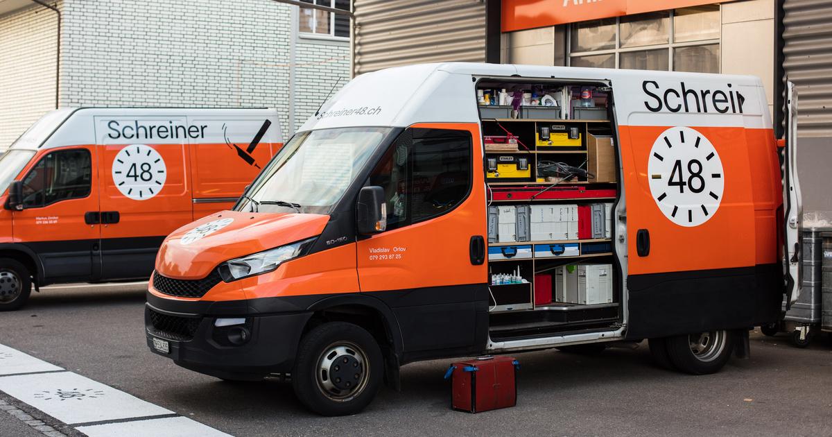 Unsere Service-Busse mit 2000 Ersatzteilen | Schreiner48